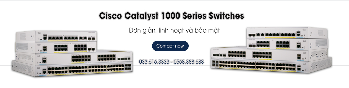 Cisco catalyst 1000 - Switch Cisco catalyst 1000 Series chính hãng ...