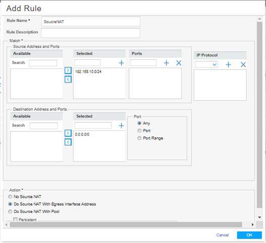 Hướng dẫn các bước cấu hình trên firewall juniper cho phép người dùng ...