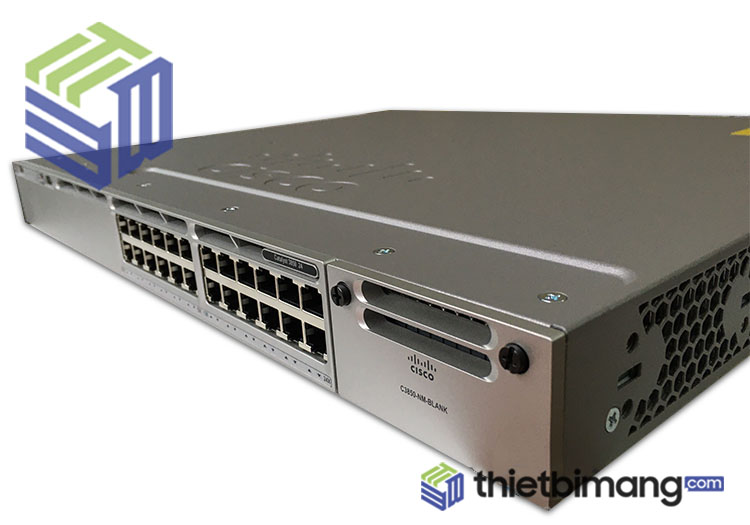 Cisco WS-C3850-24T-E 24 Port Data IP Services 【Chính hãng】 ️ Giá tốt