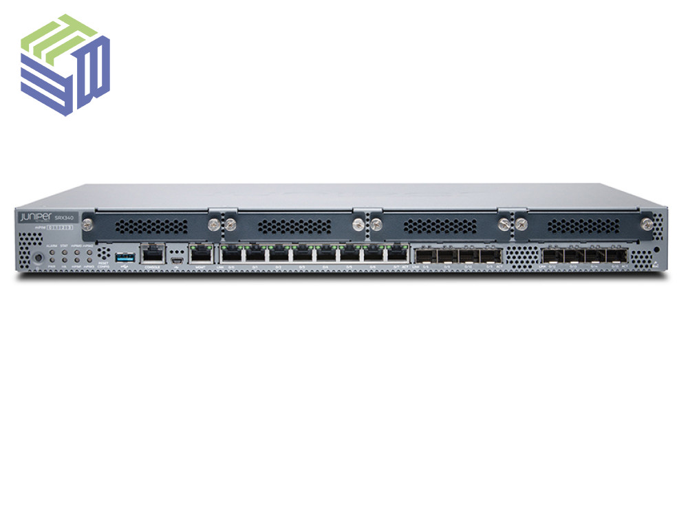 Juniper SRX340-TAA Services Gateways 4G RAM, 8G eUSB, 16x1GE chính hãng