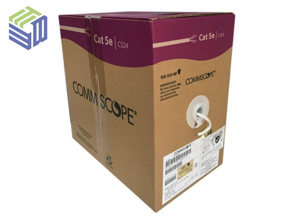 Dây cáp mạng Cat5e Commscope AMP UTP 6-219590-2 chính hãng