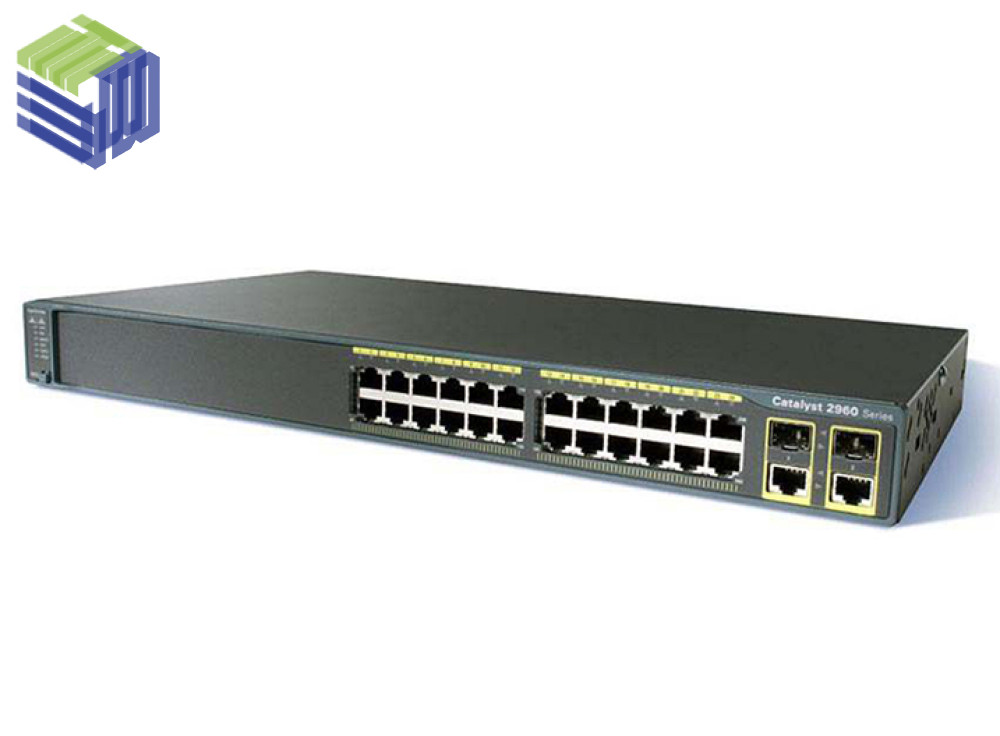 Cisco WS-C2960+24TC-L 24 port 10/100 + 2T/SFP LAN Base