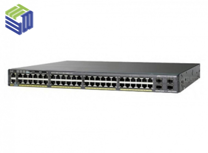 Cisco WS-C2960X-48FPS-L 48 GigE PoE 740W, 4 x 1G SFP【Giá tốt】