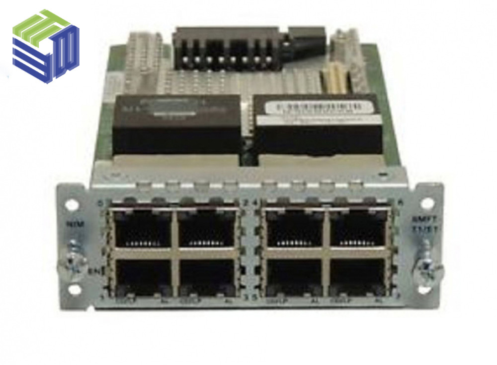 Cisco NIM-8MFT-T1/E1= 8 port Multiflex Trunk Voice/Clear-channel Data ...