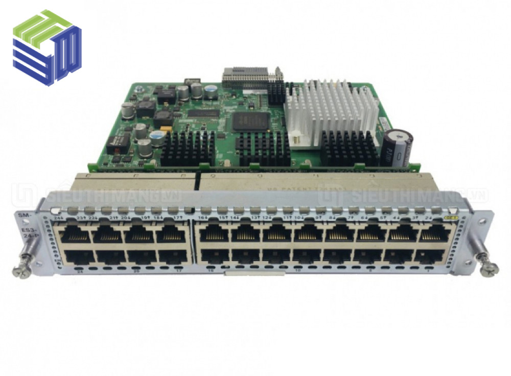 Cisco SM-X-ES3-24-P= SM-X EtherSwitch, L2/L3, SM, 24 GE, POE+