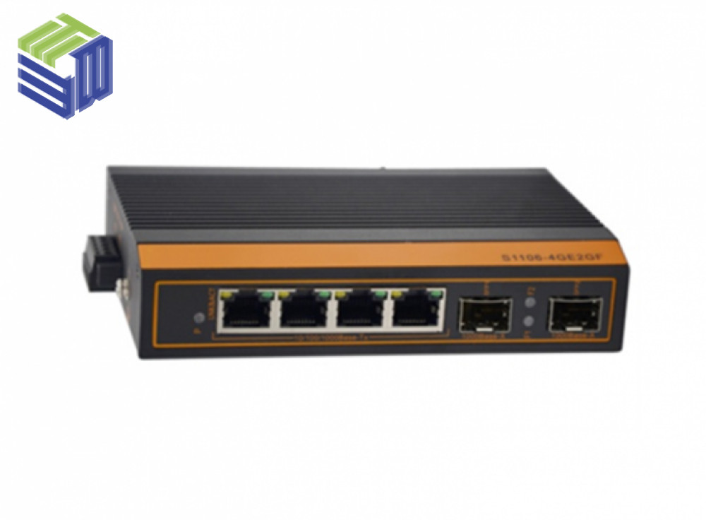 Switch công nghiệp 4 ports 10/100/1000M 2 ports SFP [Giá rẻ]