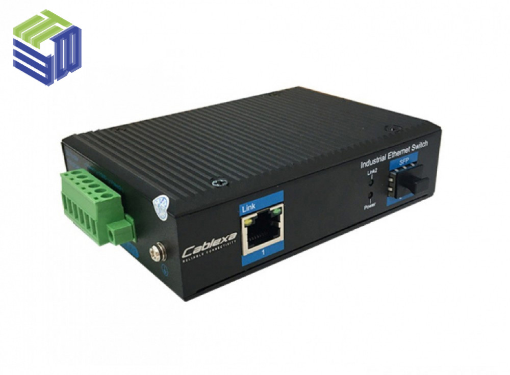 Converter công nghiệp 1 cổng Ethernet 1Gbps din-rail chính