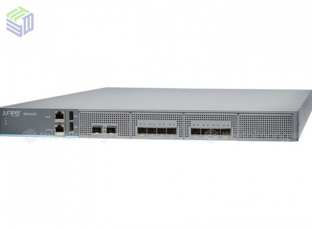 Thiết bị tường lửa Firewall Juniper SRX4200-SYS-JE-DC [Chính hãng]