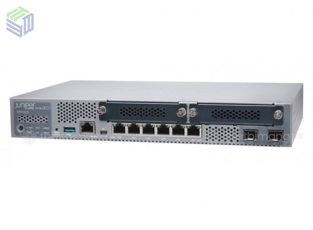 Firewall Juniper SRX320-SYS-JB-P thế hệ mới [Chính hãng]